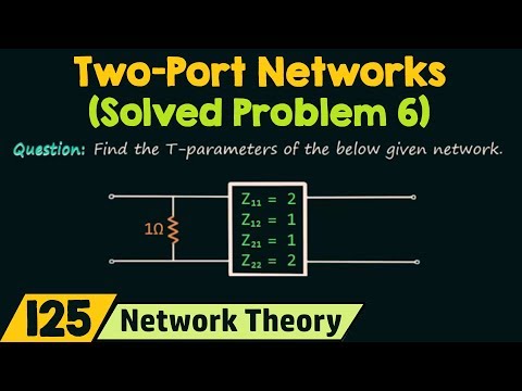 Learn Two−Port Networks Solved Problem 6 - Mind Luster