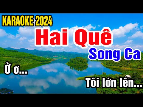 Hai Quê Karaoke Song Ca Nhạc Sống gia huy beat