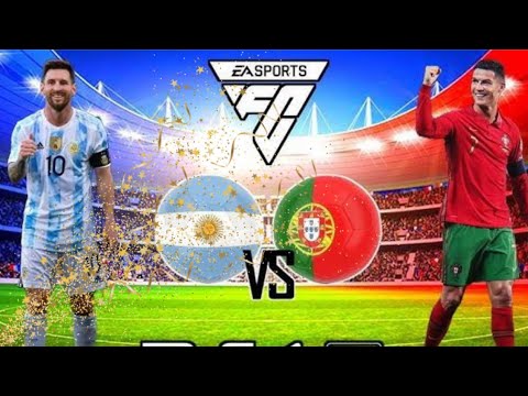 new Ronaldo Portugal - Argentina Misse Football match Fc 24