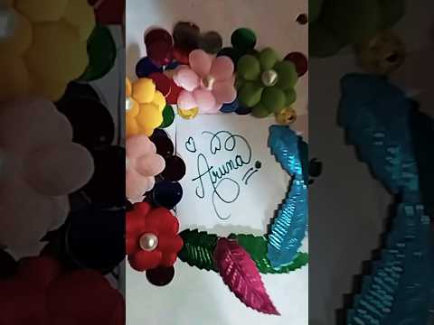 'Aruna' Beautiful name in Cursive handwriting | Calligraphy | Lettering #shorts