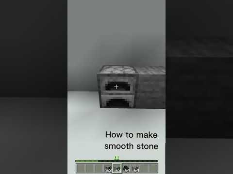How to make smooth stone? | Minecraft answered