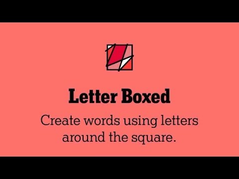 Todays LETTER BOXED Puzzle 2-WORDS GENIUS SOLUTION! NYT Letter Boxed Answers Today October 11th 2024