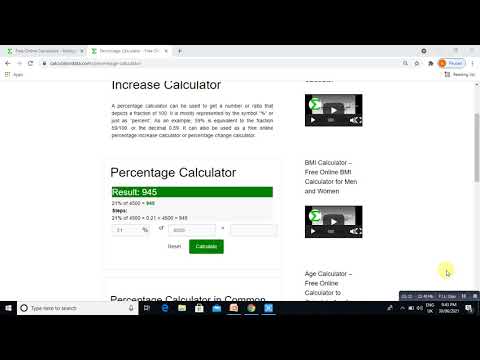 Free Online Percentage Calculator - How do you find what percentage one number is of another?