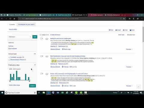 Top Search Tips for Databases