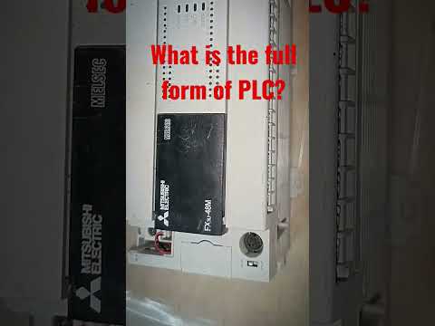What is the full form of PLC? #industrial #plc #electrical #electricalvideo