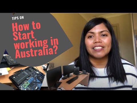 Filipino-Tips on how to start working in Australia