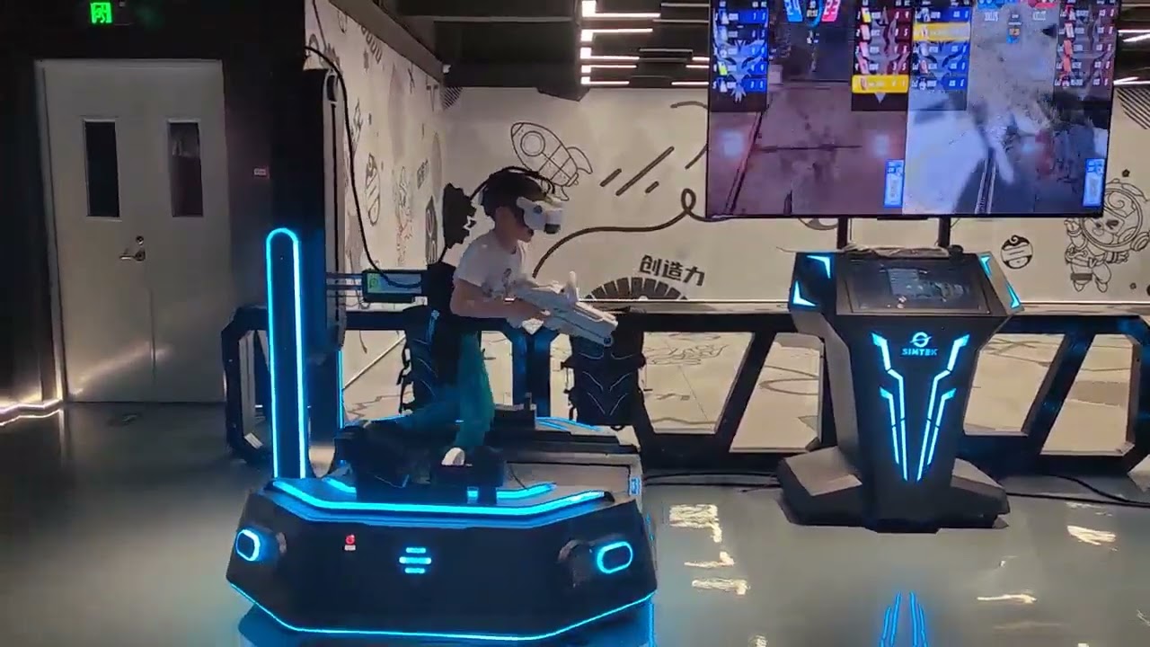 VR Treadmill Machine – Best 9D VR Simulator for Fitness & VR Arcade at Factory Price