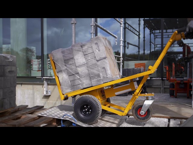 SmartMover | Undgå tunge løft med el stenvogn | Baron A/S