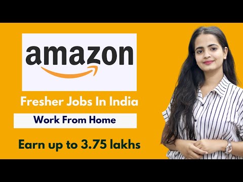 Amazon Jobs For Freshers | Work From Home Jobs | Amazon Seller Support Job