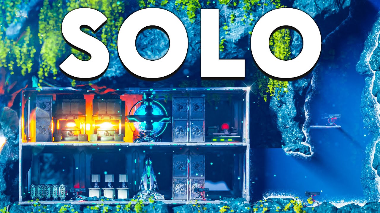 I Built an Ocean Rathole SOLO on ARK PvP...