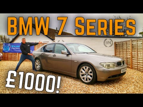 I bought a SUPER CHEAP BMW 7 SERIES for £1000!! ( E65 730d)