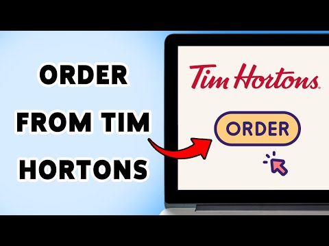 How To Order From Tim Hortons 2025 | Order Ahead & Pay Using Website