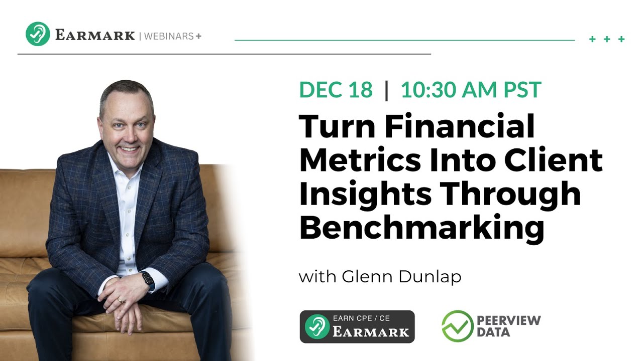 Turn Financial Metrics Into Client Insights Through Benchmarking