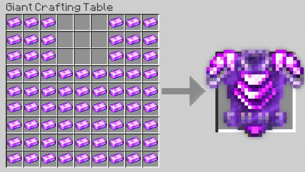 Minecraft, But Crafts Are GIGANTIC...