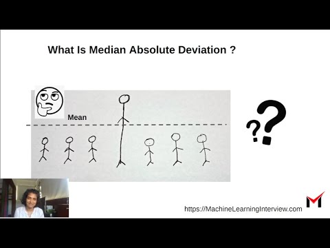 What is the Median Absolute Deviation (MAD)?