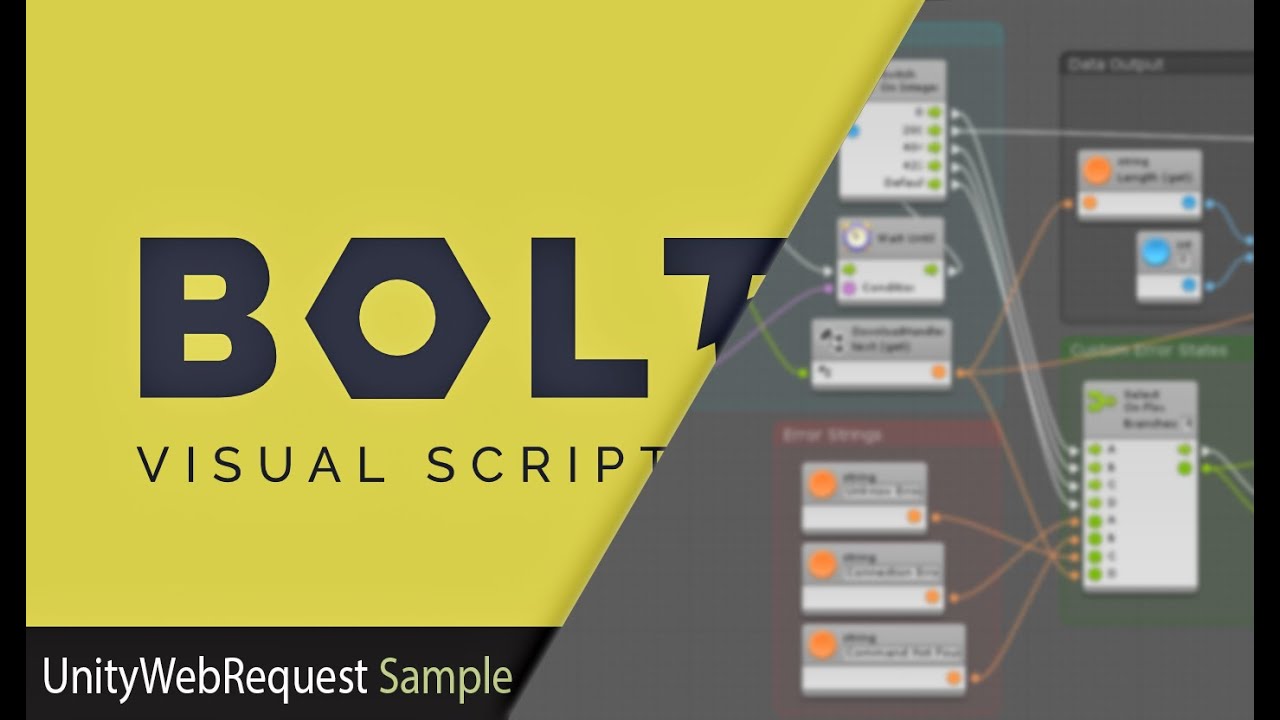 [ Unity/Bolt ] Visual Script - UnityWebRequest Tutorial