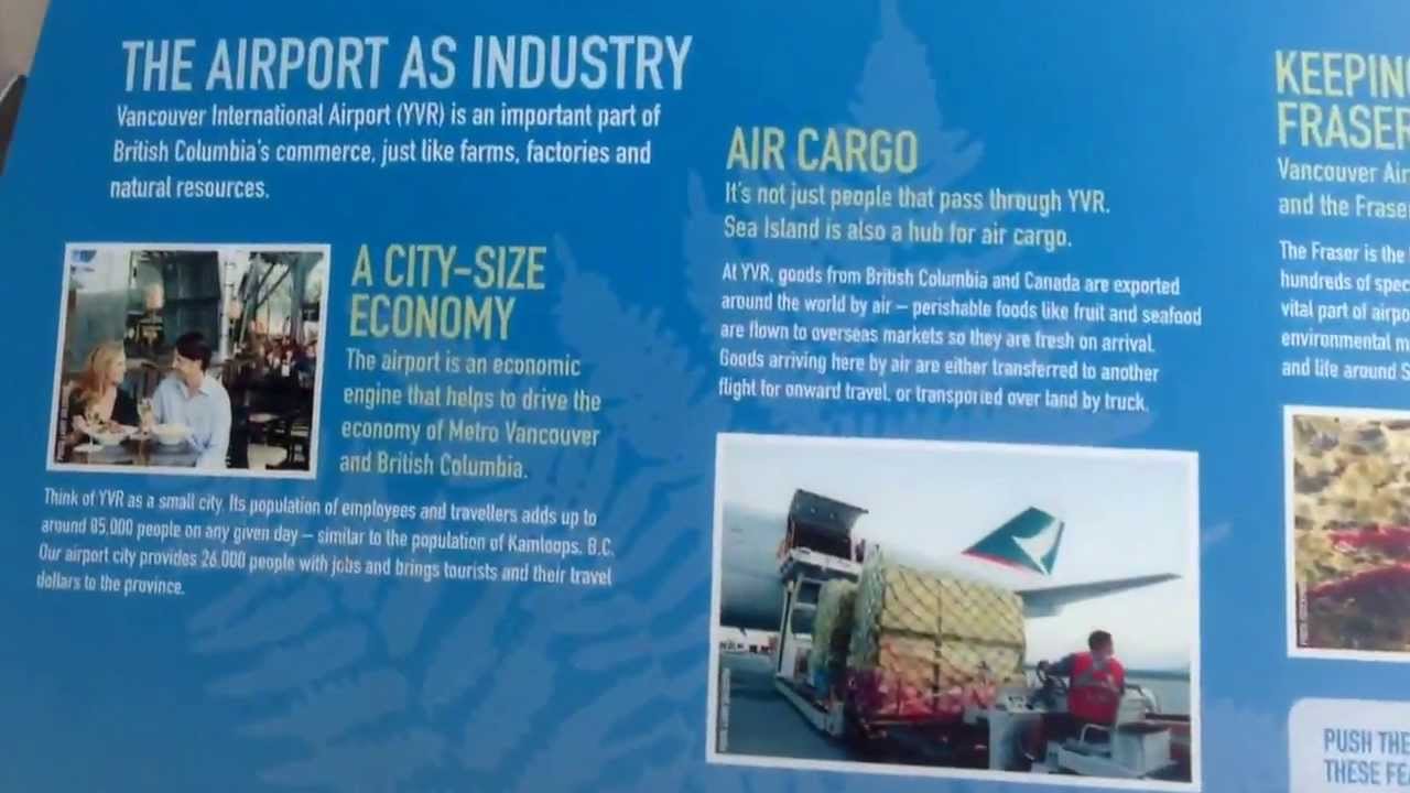 Map of Vancouver Airport