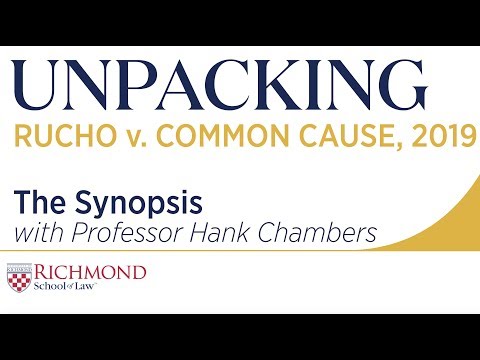 The Synopsis: Rucho v. Common Cause, 2019