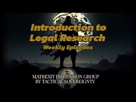 Overview: Legal Research w/ Jeramy Baker