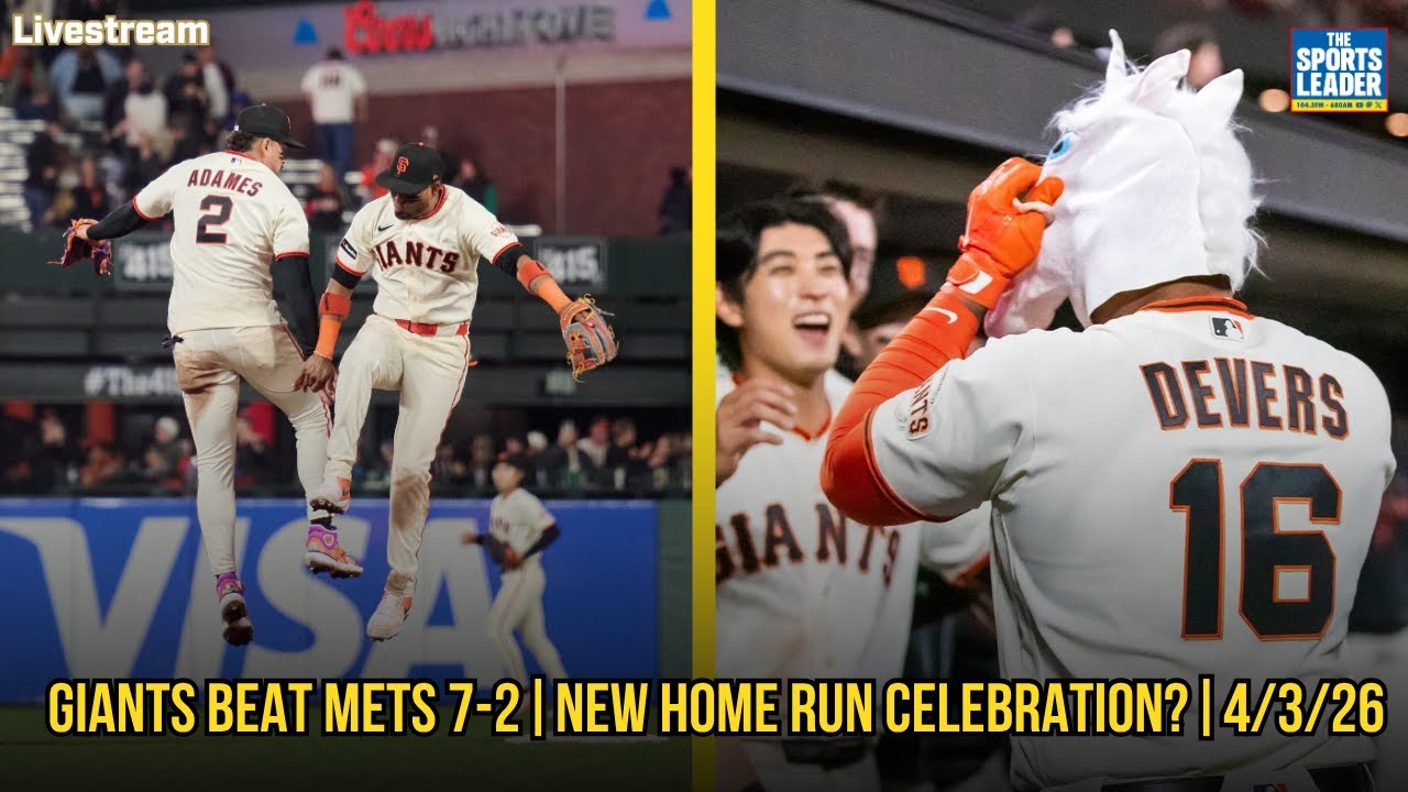 Giants beat the Mets 7–2 | Tony Vitello earns first home win as manager | KNBR Livestream | 4/3/26