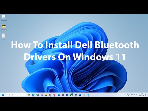 How To Install Bluetooth Driver On Dell PC | Windows 11