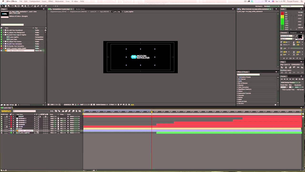 How To Import Logos and Other Media Into After Effects Projects