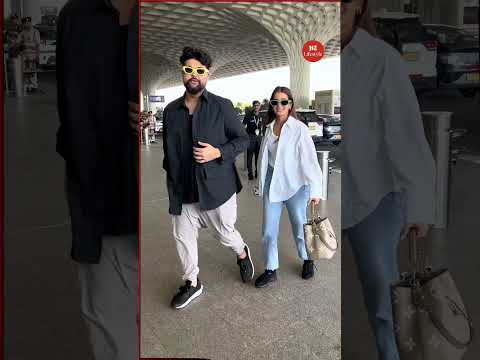 Kunal Rewale and Arpita Mehta bring the airport to life with their vibrant sunnies! 😎✈️