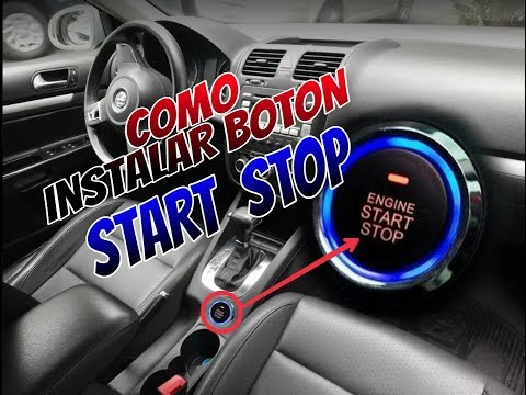 Botón Encendido Arranque Antirrobo Start Stop Autos Vehículo | Cuotas ...
