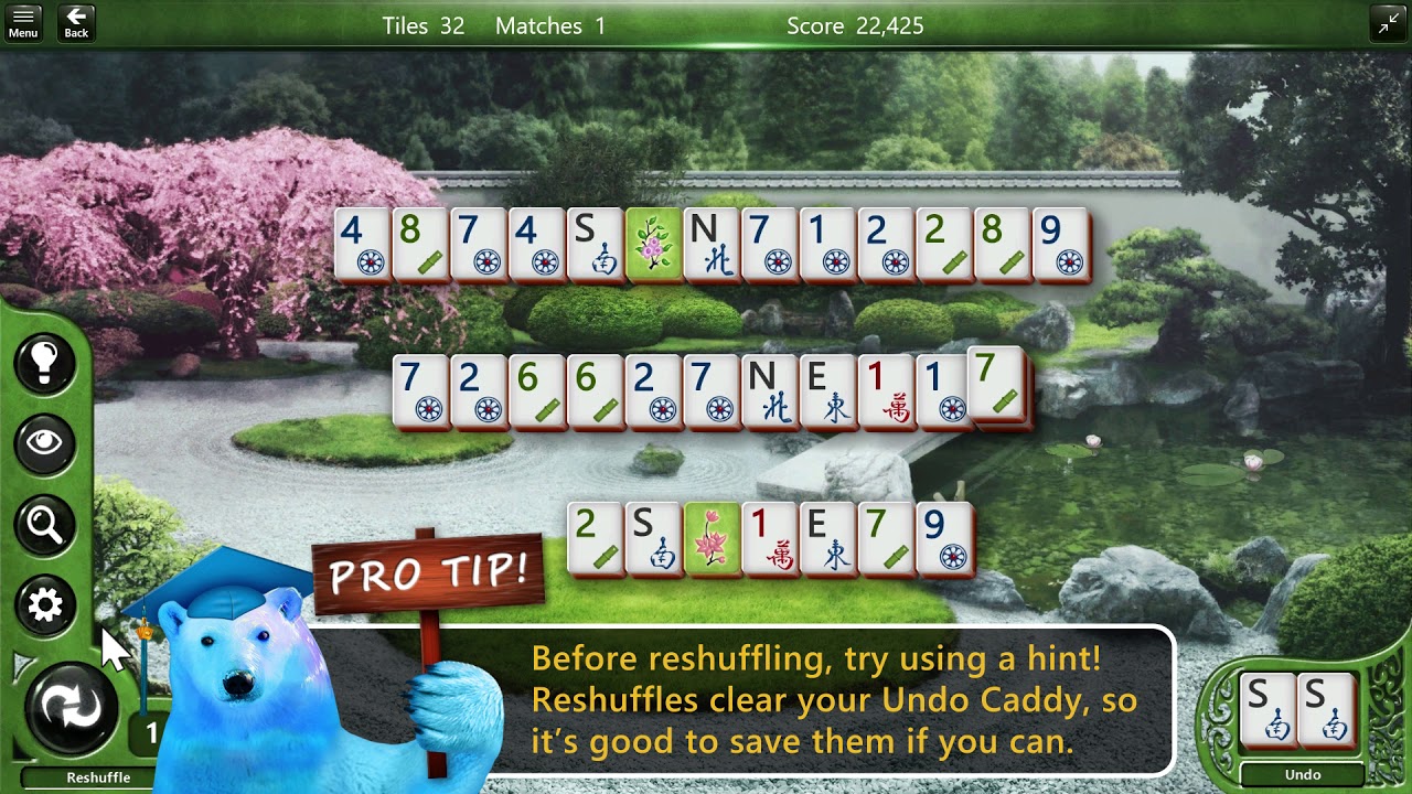 Microsoft Mahjong Pro Tip - Hints