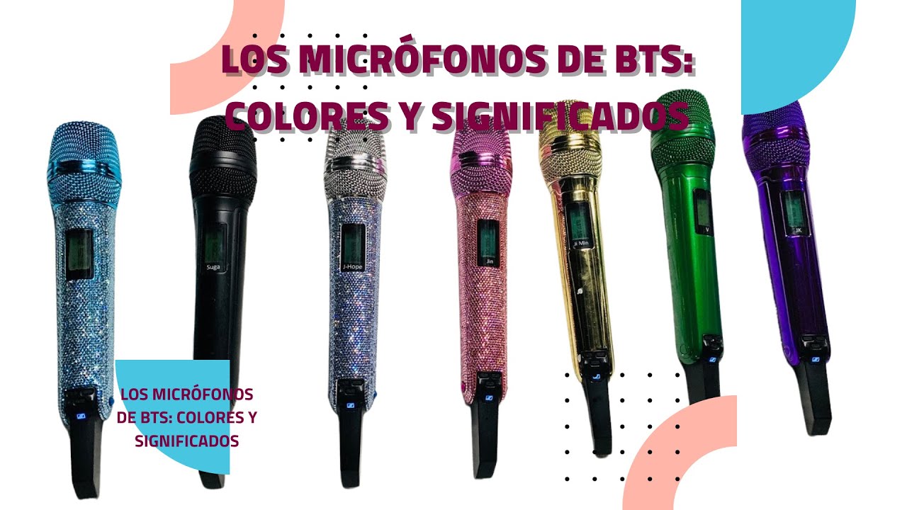 Descubre el Secreto de los Micrófonos de BTS ✨🎤Tesoros Brillantes de BTS 🎤💎