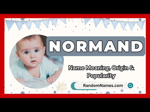 Normand - Baby Boy Name Meaning, Origin & Popularity - RandomNames.com