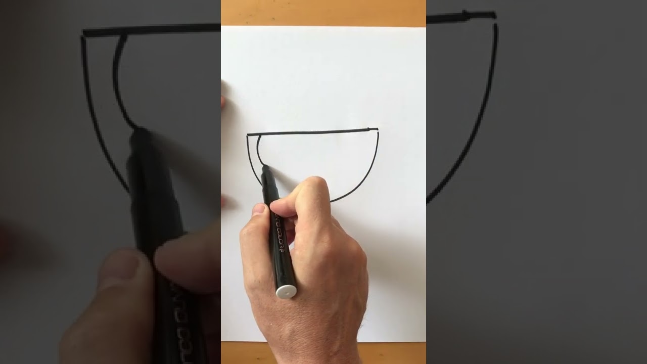 How to draw A lemon slice