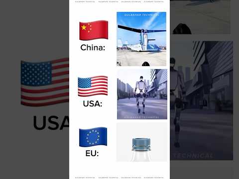 China, USA, and EU β A Technological Comparison That Will Shock You! ππ€