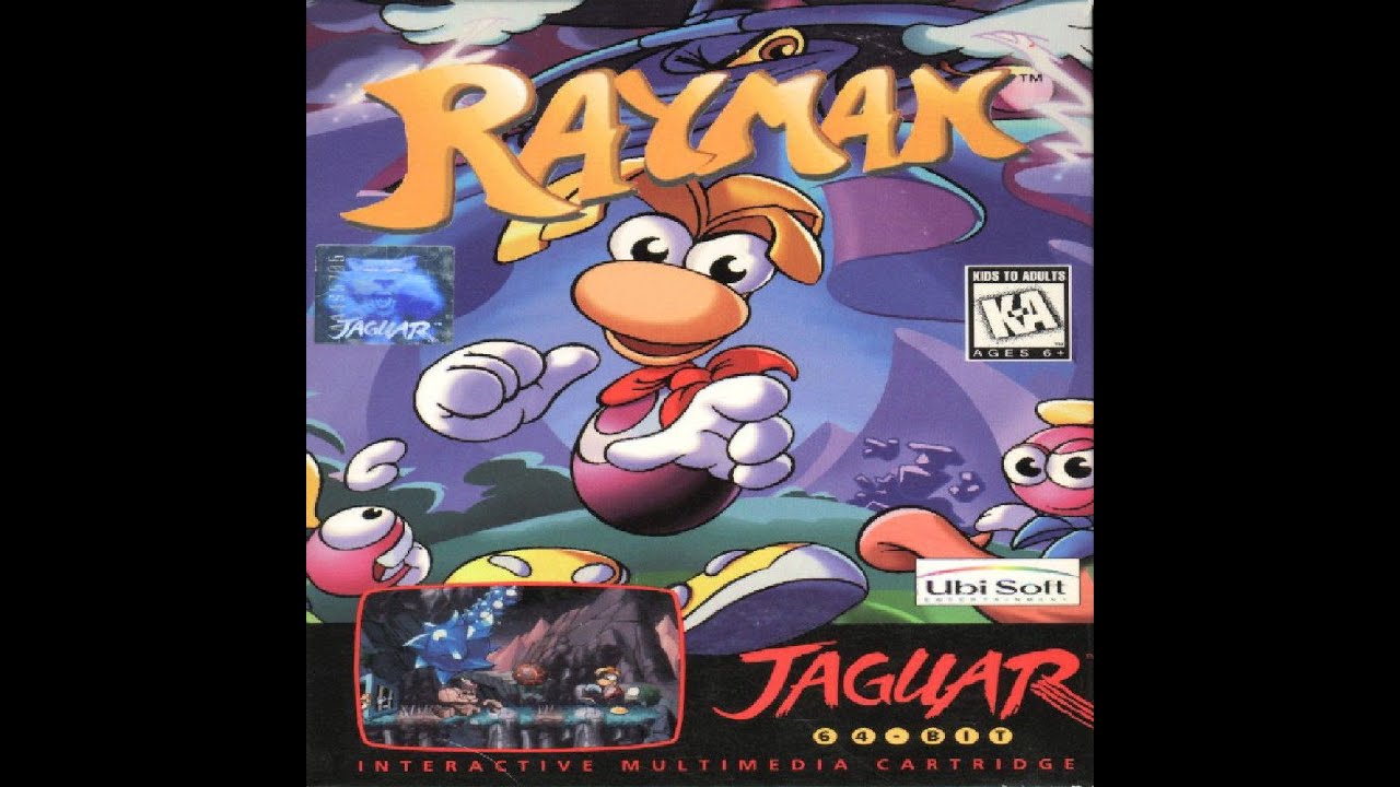 RAYMAN (Atari Jaguar Gameplay Sample)