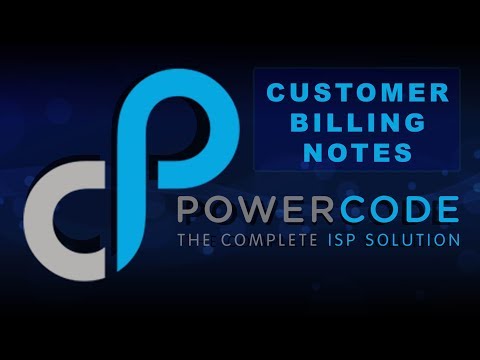 POWERCODE: Customer Billing Notes