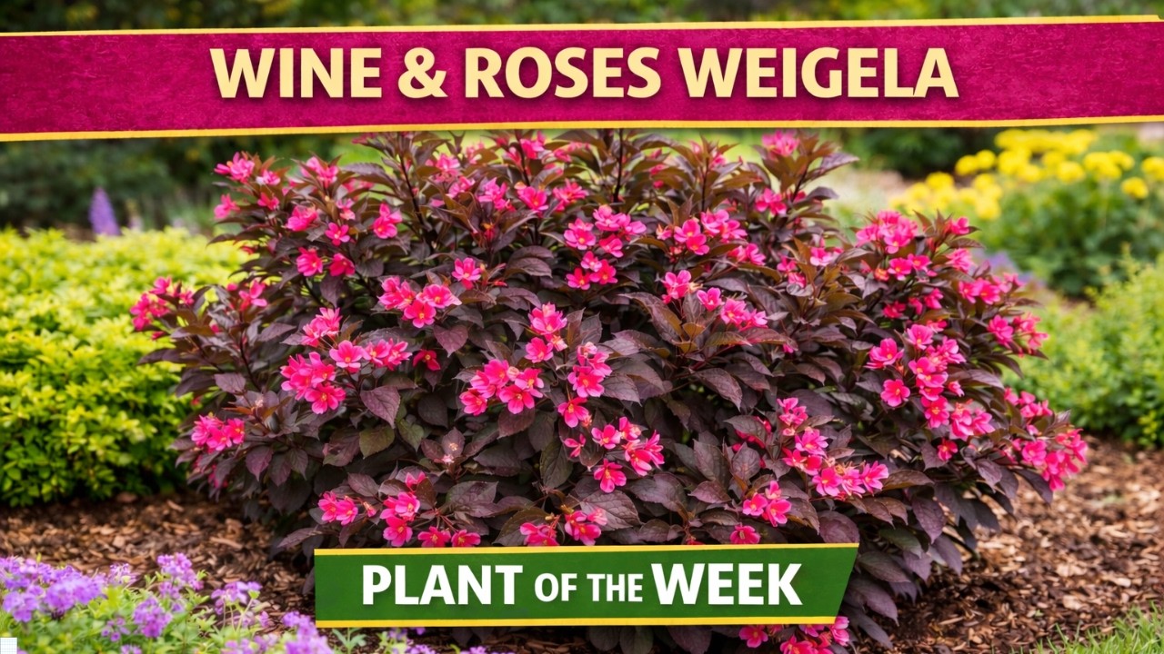 Wine and Roses Weigela | Burgundy Foliage Landscape Shrub