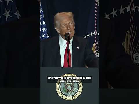 Donald Trump at National Prayer Breakfast: "I should not be here"