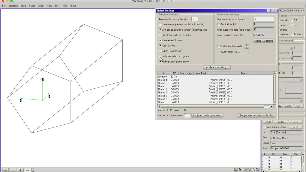 Molflow webinar - Interface basics