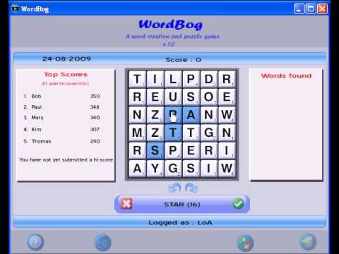 WordBog - DXStudio Game