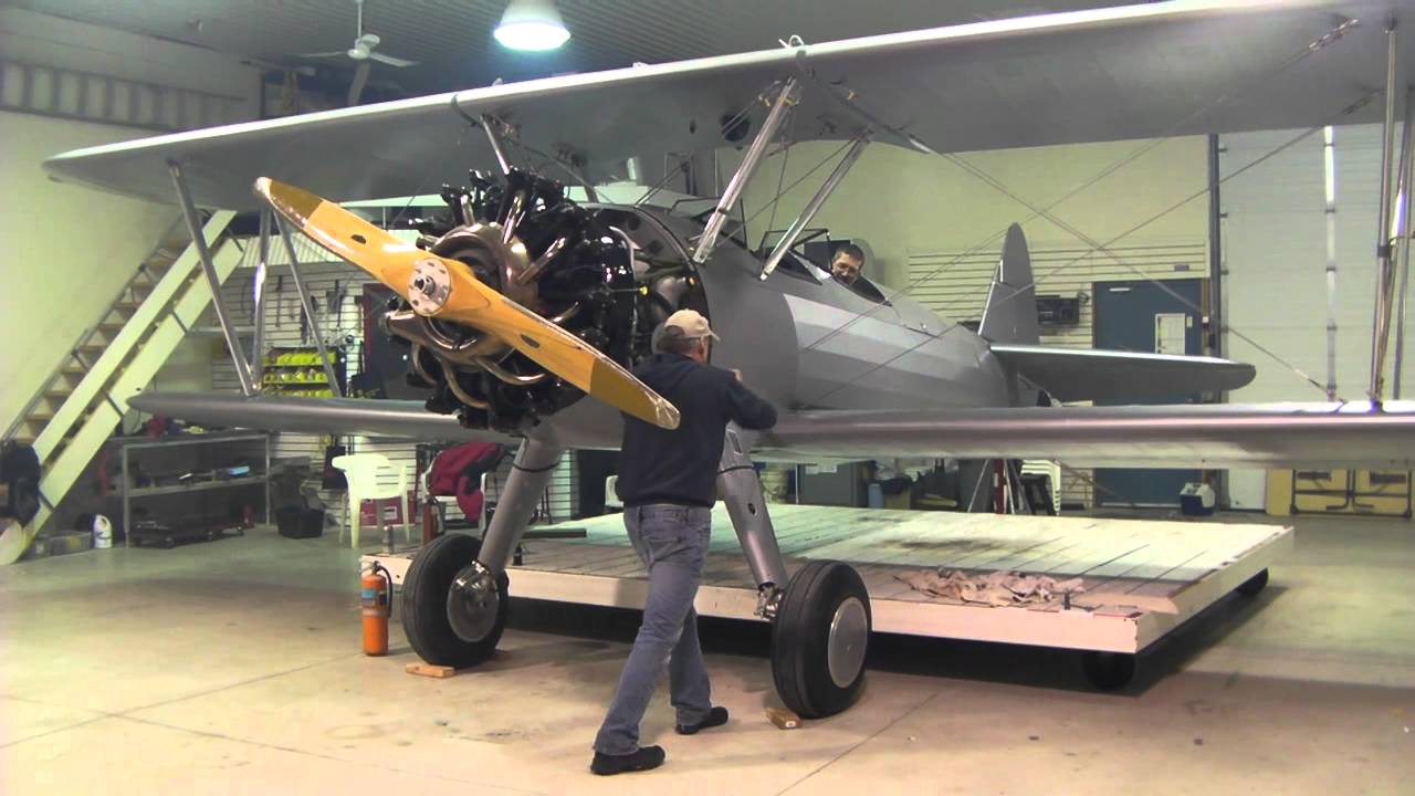 Stearman Startups - Handcrank starter