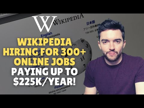 Wikipedia Hiring for 300+ Work-From-Home Jobs Worldwide Paying Up to $225k/Year