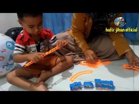 Unboxing mainan kereta api | mainan anak kereta api