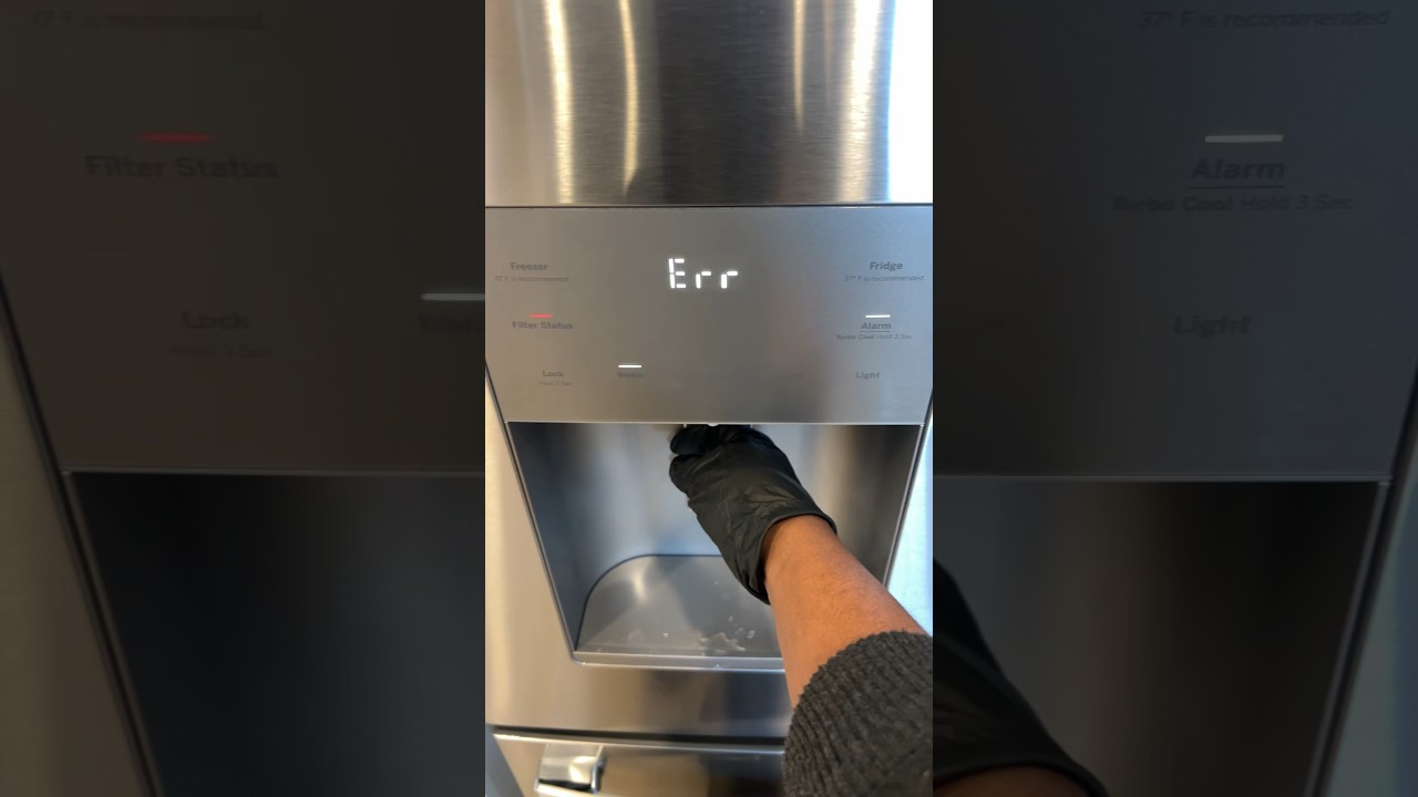 Ge refrigerator error code ERR cheap & easy fix  #diy #kitchen #appliances #appliancesforeveryhome