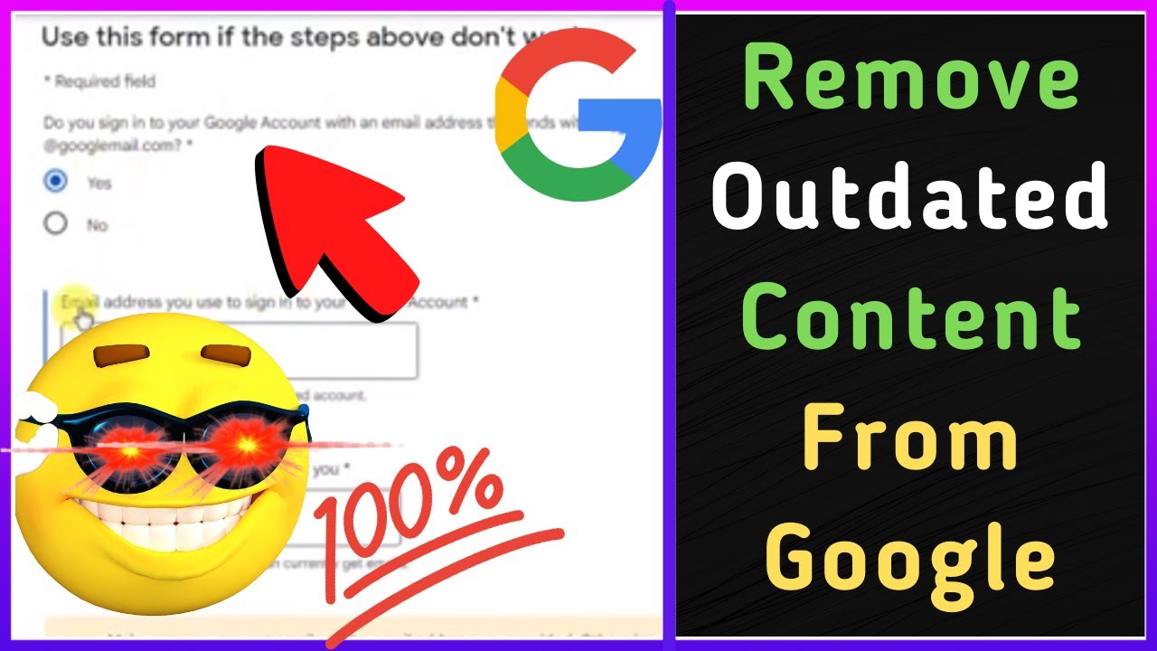 Removing Content From Google - How to Remove Outdated Content From Google