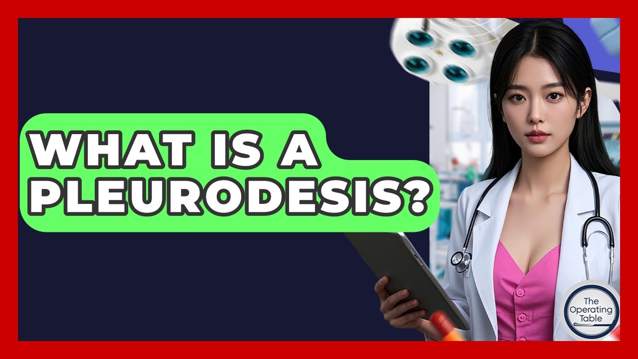 What Is A Pleurodesis? - The Operating Table