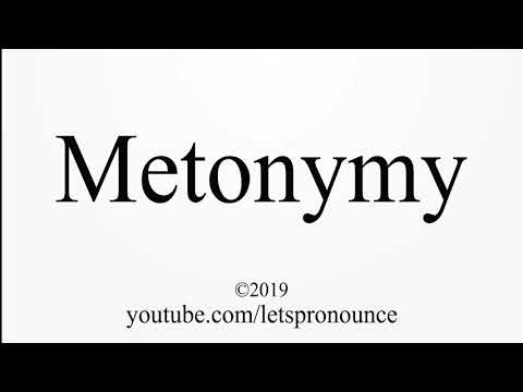 How to Pronounce Metonymy
