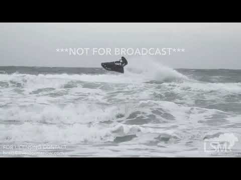 10-29-2017 Narragansett, RI - Major Coastal Storms Large Waves