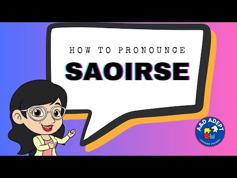 How to Pronounce the Name Saoirse (Say Saoirse Correctly and Confidently)