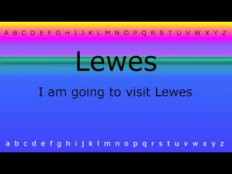 Here I will teach you how to pronounce 'Lewes' with Zira.mp4