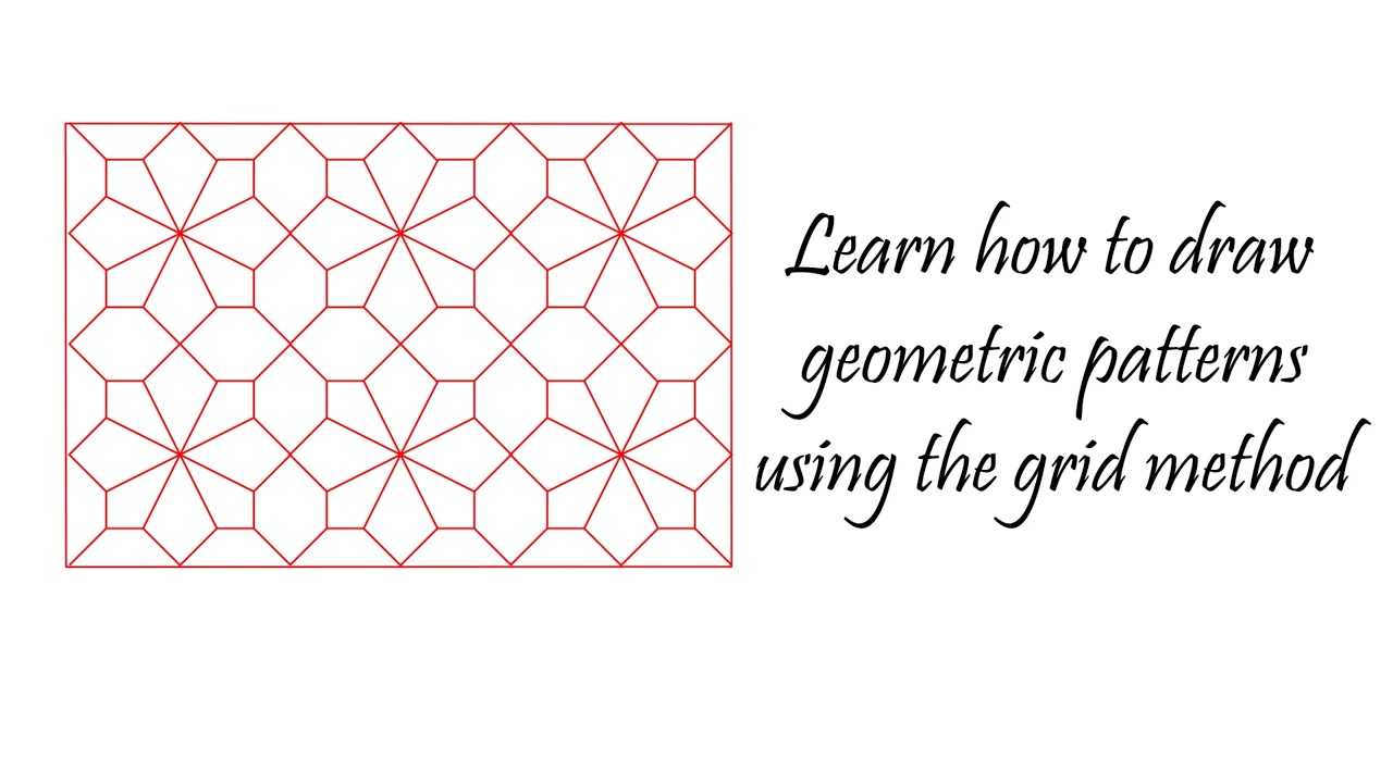 Drawing Geometric Patterns Using the Grid Method 3